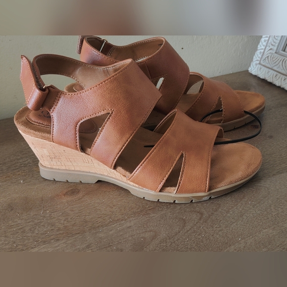 Sofft | Shoes | Eurosoft Sandra Wedge Sandals Summer | Poshmark